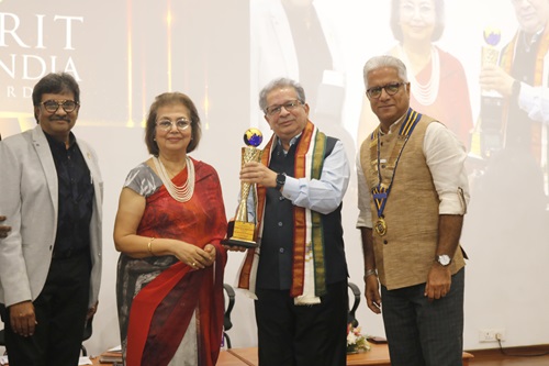 Dr Sunil Shroff awarded “FOR THE SAKE OF HONOR AWARD”